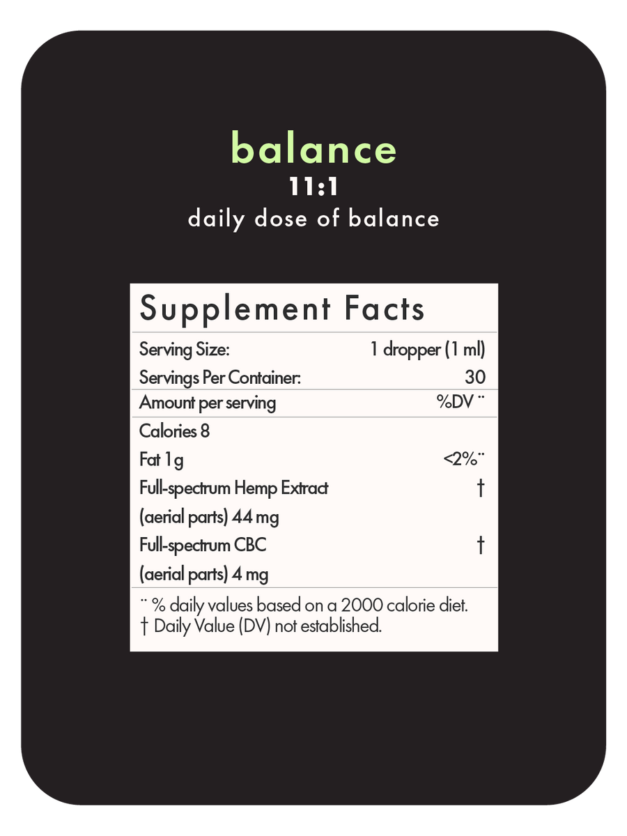 balance (solo hemp) | modern herb shop | Xula Herbs
